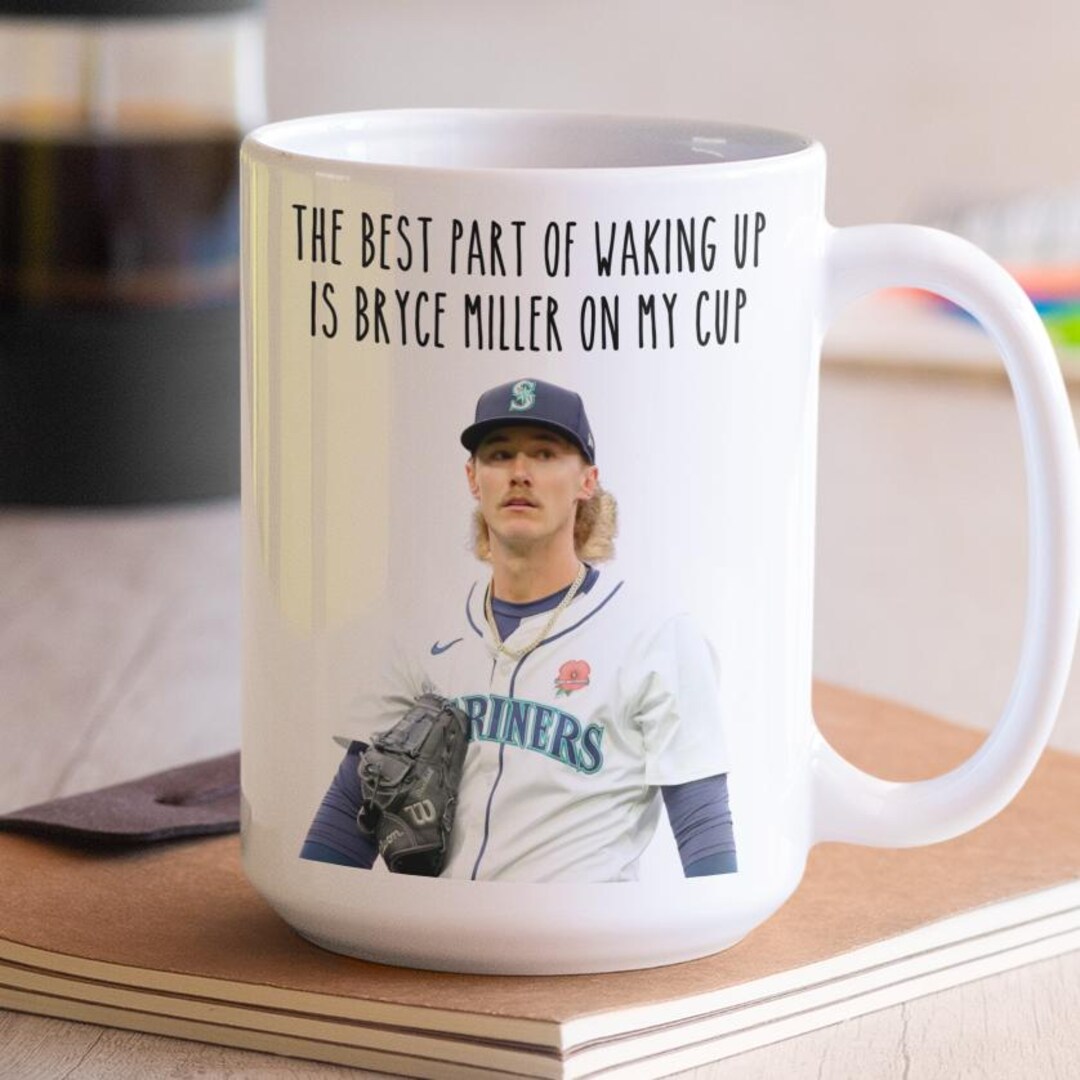 Bryce Miller Coffee Mug, Seattle Mariners Baseball Fan Gift Idea ...