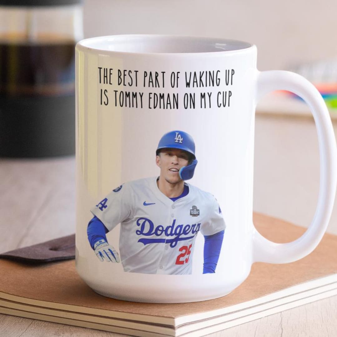 Tommy Edman Coffee Mug, Los Angeles Dodgers Baseball Fan Gift, LA ...