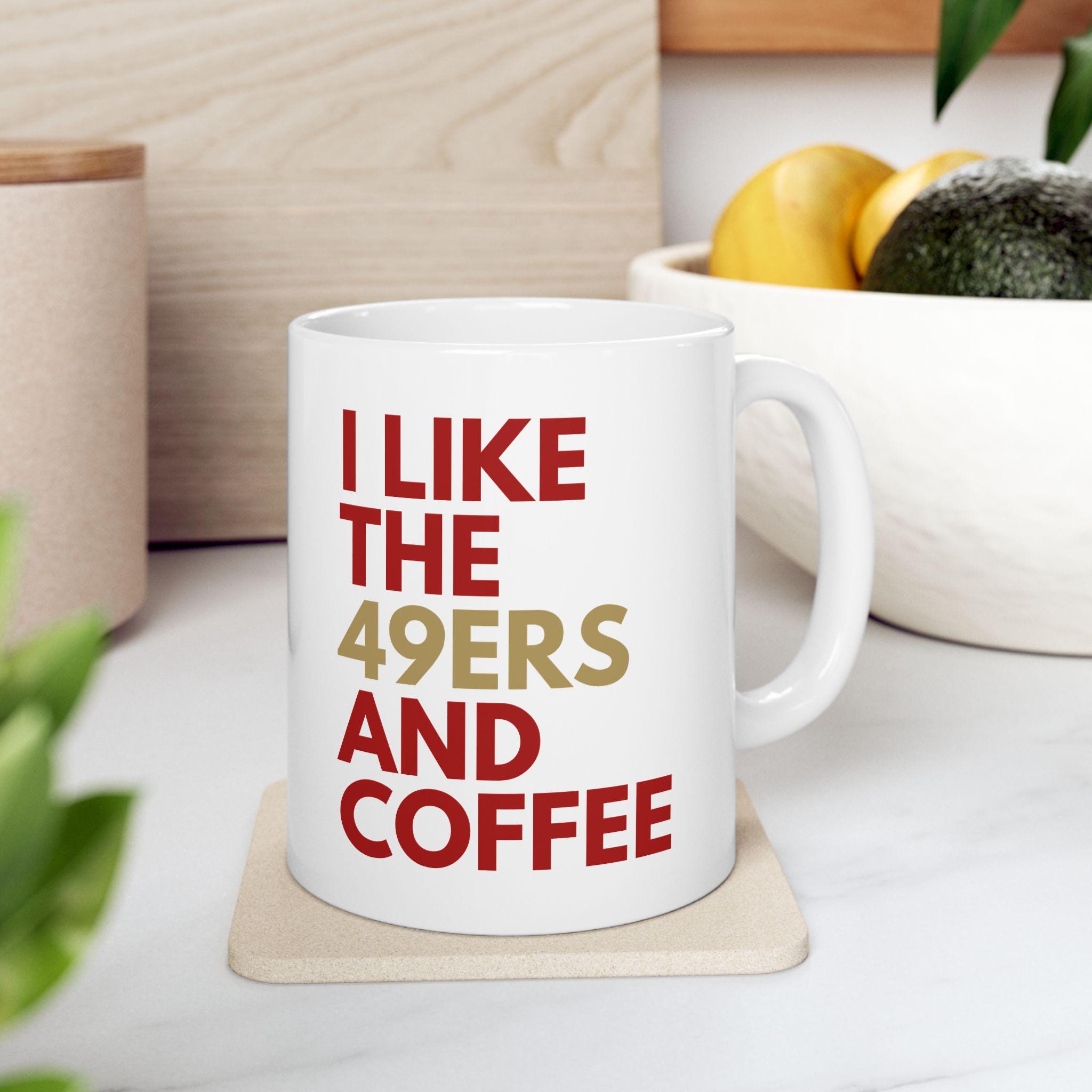 San Francisco 49ers NFL Football Coffee Mug, San Francisco 49ers Fan ...