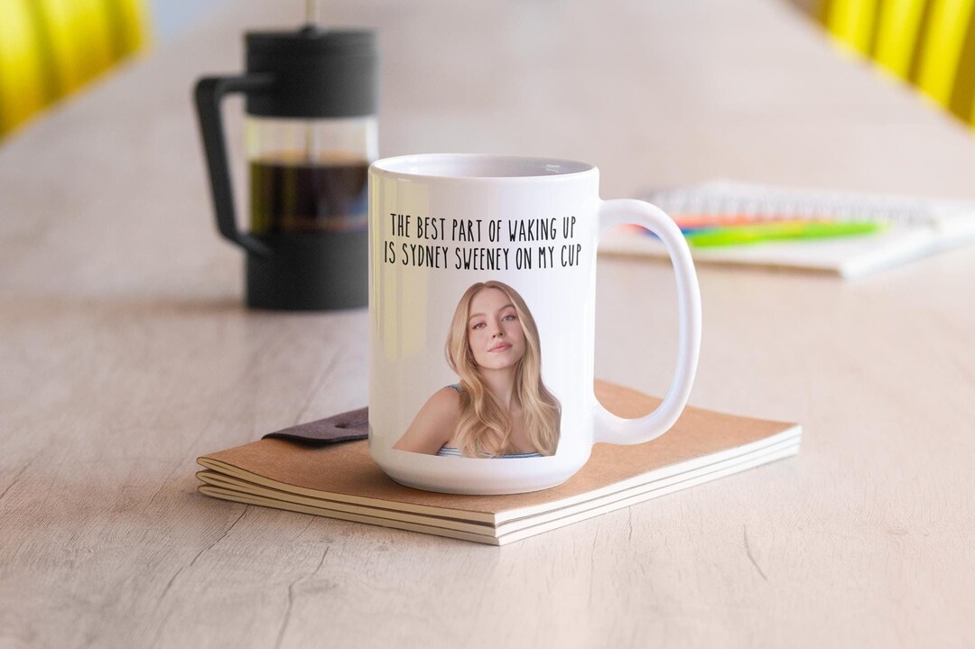 Sydney Sweeney Coffee Mug, Sydney Sweeney's Biggest Fan, Euphoria ...
