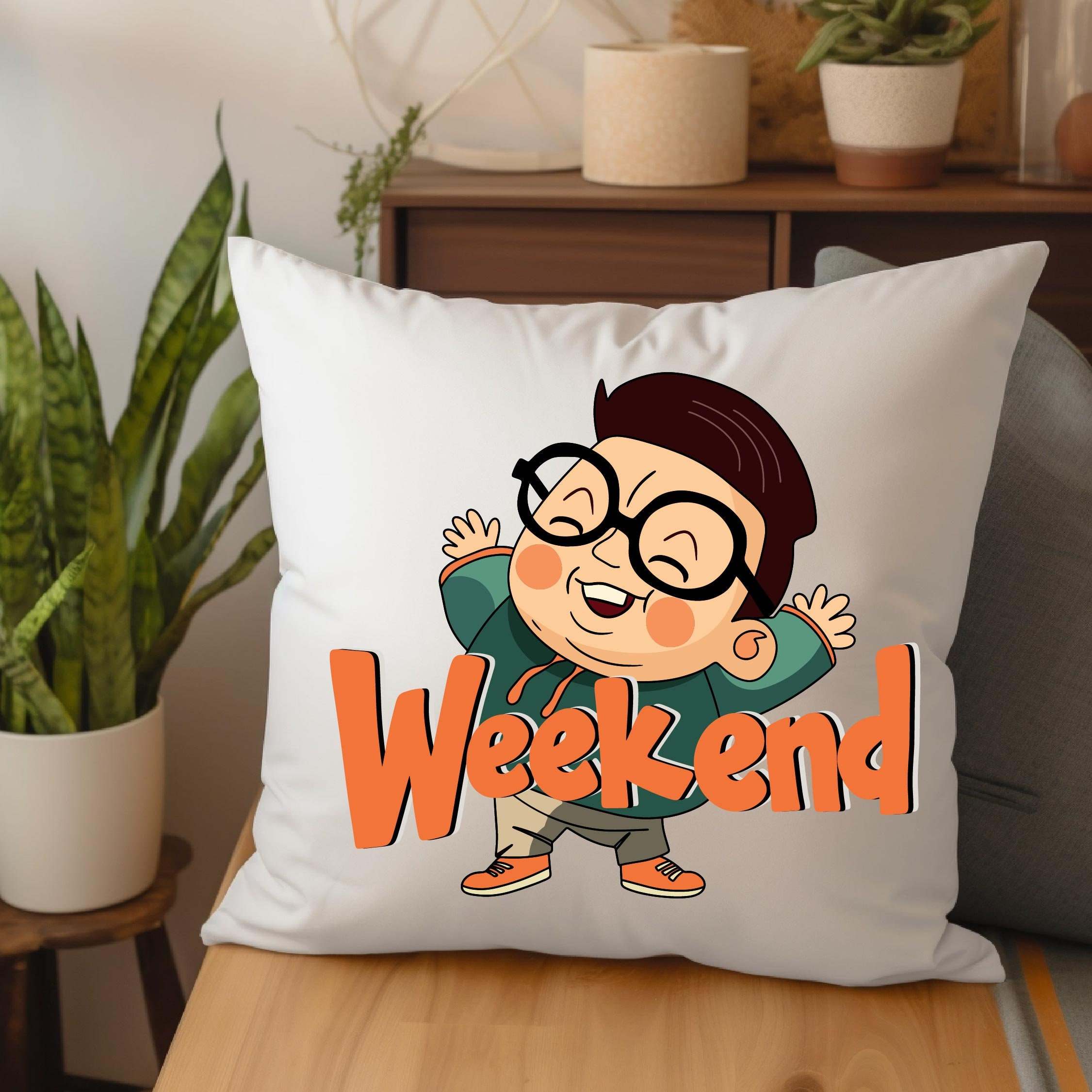 Weekend Clipart, Happy Boy Svg, Weekend SVG, Crazy Weekend Svg, Design ...