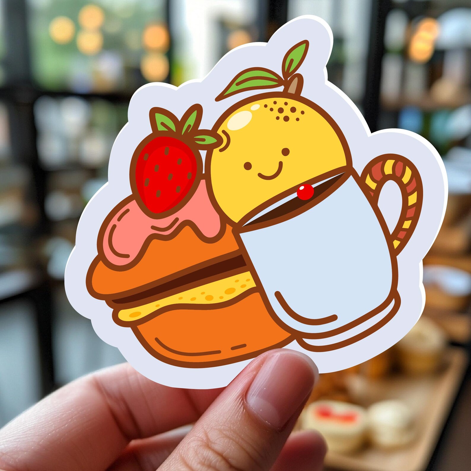 Cup Stickers SVG | Cup Printable Stickers PNG | Goodnotes Stickers ...