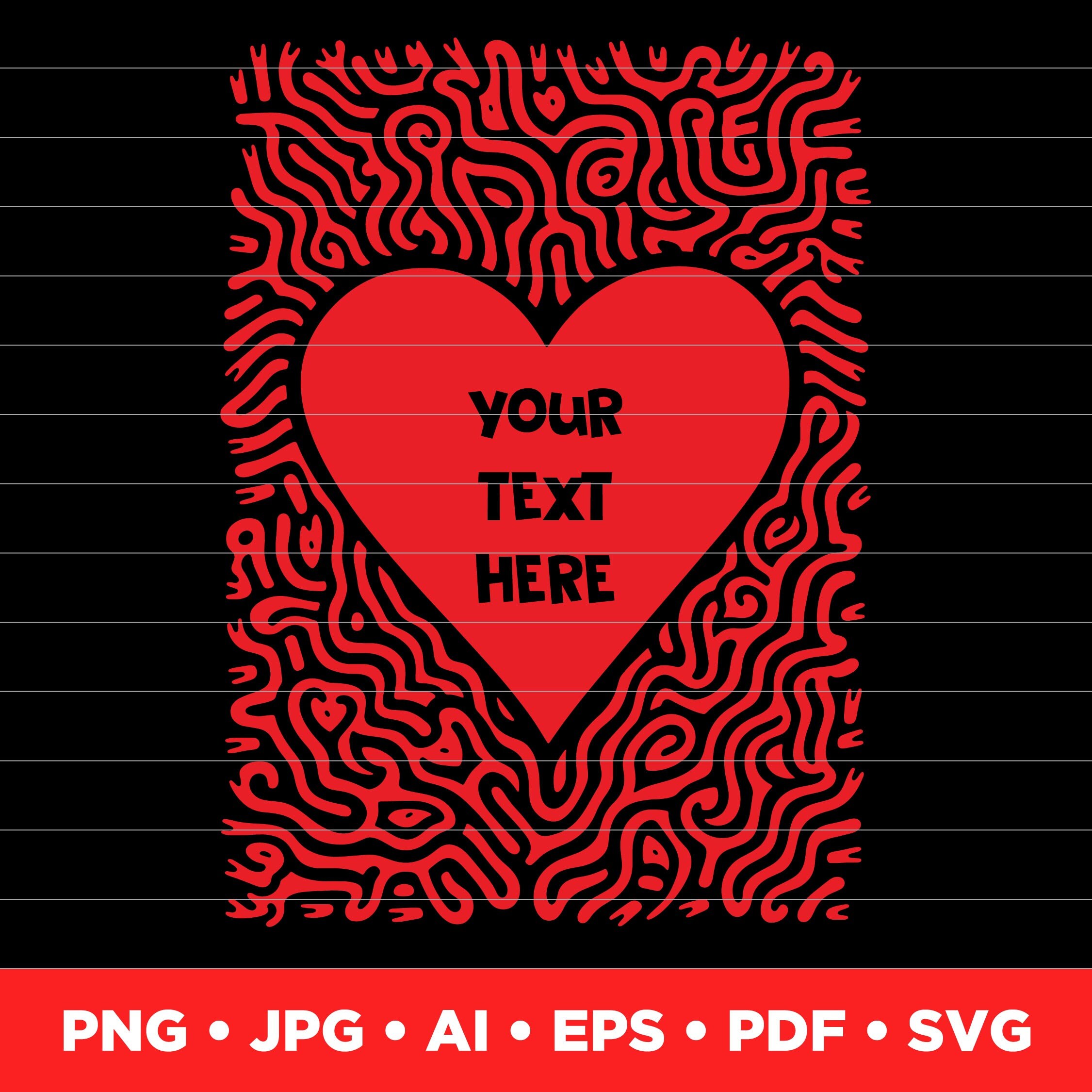 Heart Svg Heart Clipart Svg Love Clipart Heart Digital Clipart for ...