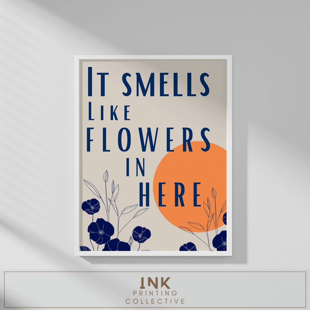 Funny Printable Art, Typography Navy and Beige, Funny Prints, Home ...