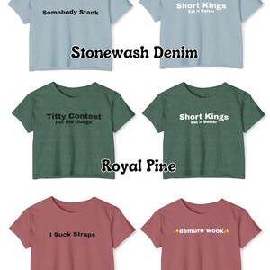 Afters Crop Top Tee - Funny and Inappropriate Rave and Festival Shirts ...