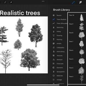 Procreate Stamps/brushes for Architecture Students With Instant ...