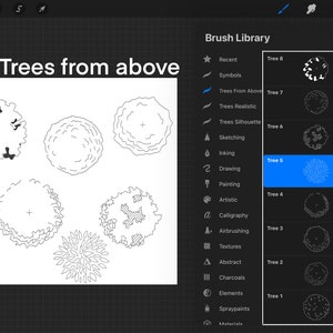 Procreate Stamps/brushes for Architecture Students With Instant ...