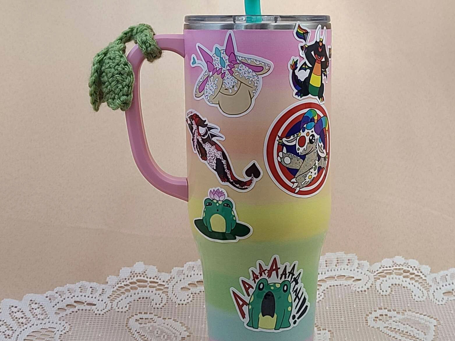 Removeable Zen Unbothered Frog Vinyl Sticker Gift for Teen - Etsy