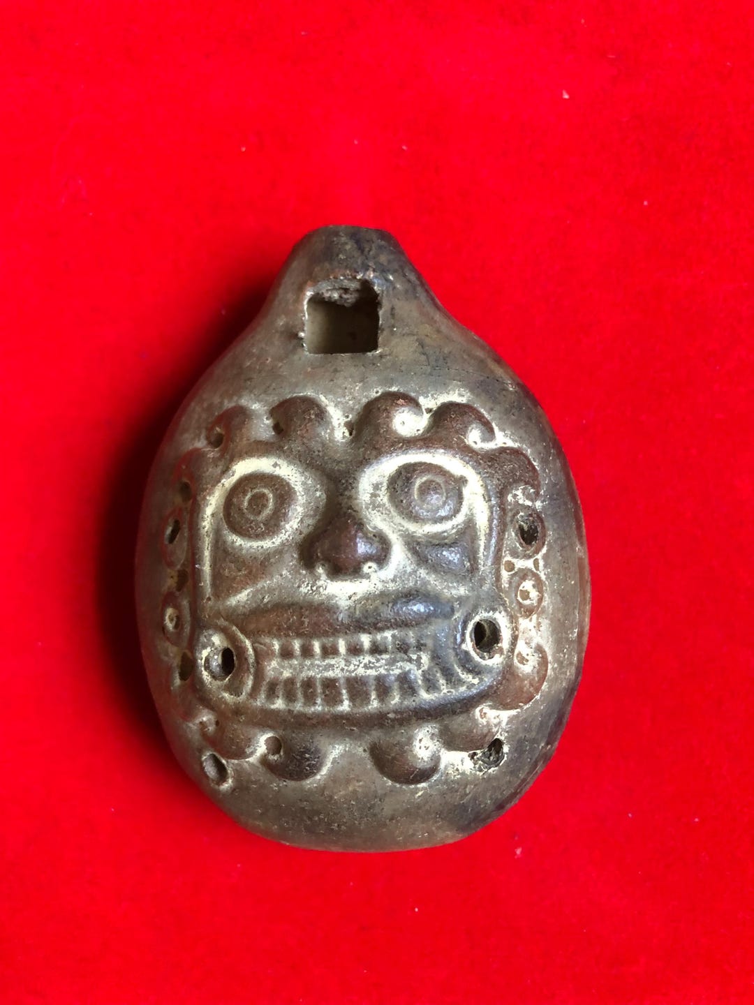 Traditional Shamanic Instrument- Flute From Peru Ocarina- El Degollador ...