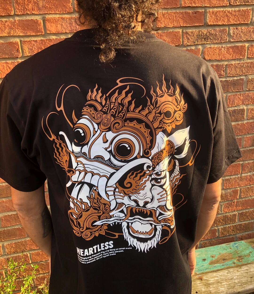 Heartless T-shirt - Balinese God - Unisex- Randa- Balinese Mythology ...