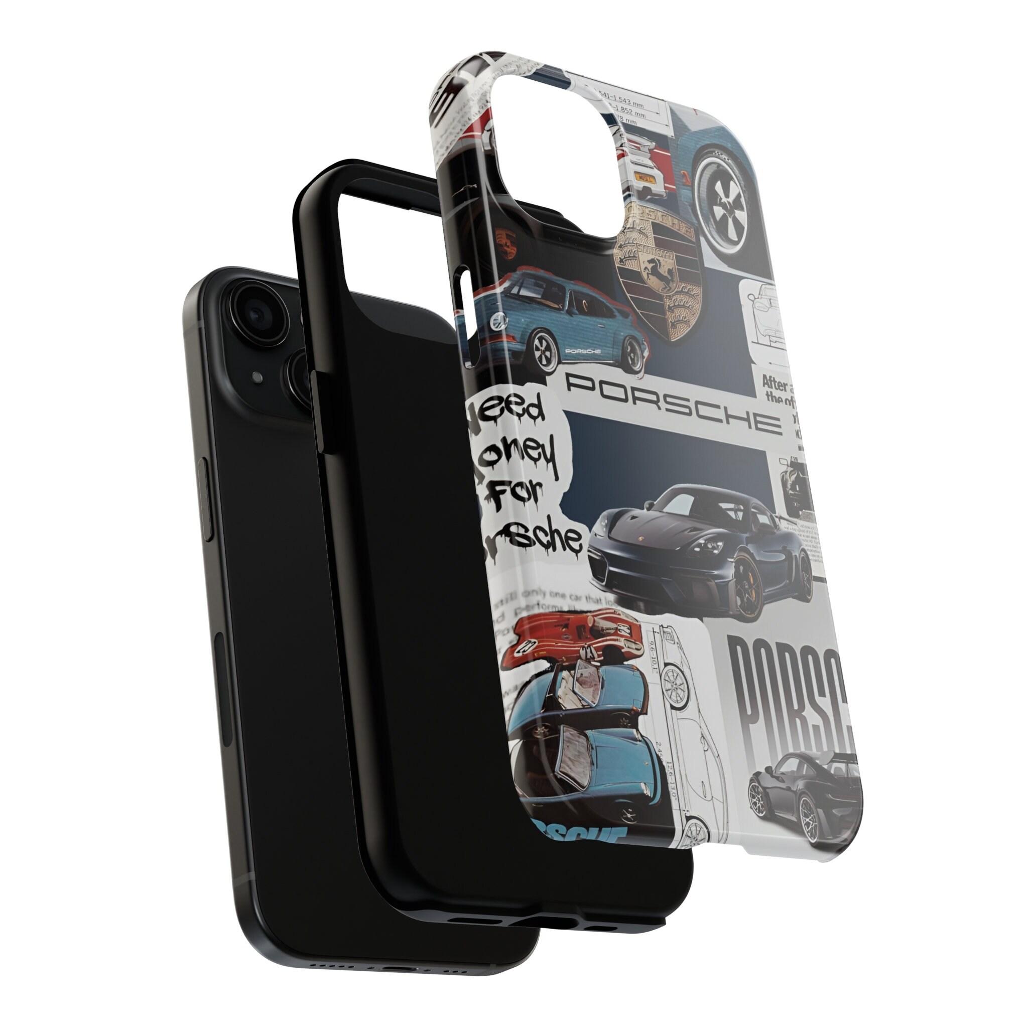 Porsche Rugged iPhone Case, Porsche Fans Phone Case, Cars Lover Phone ...