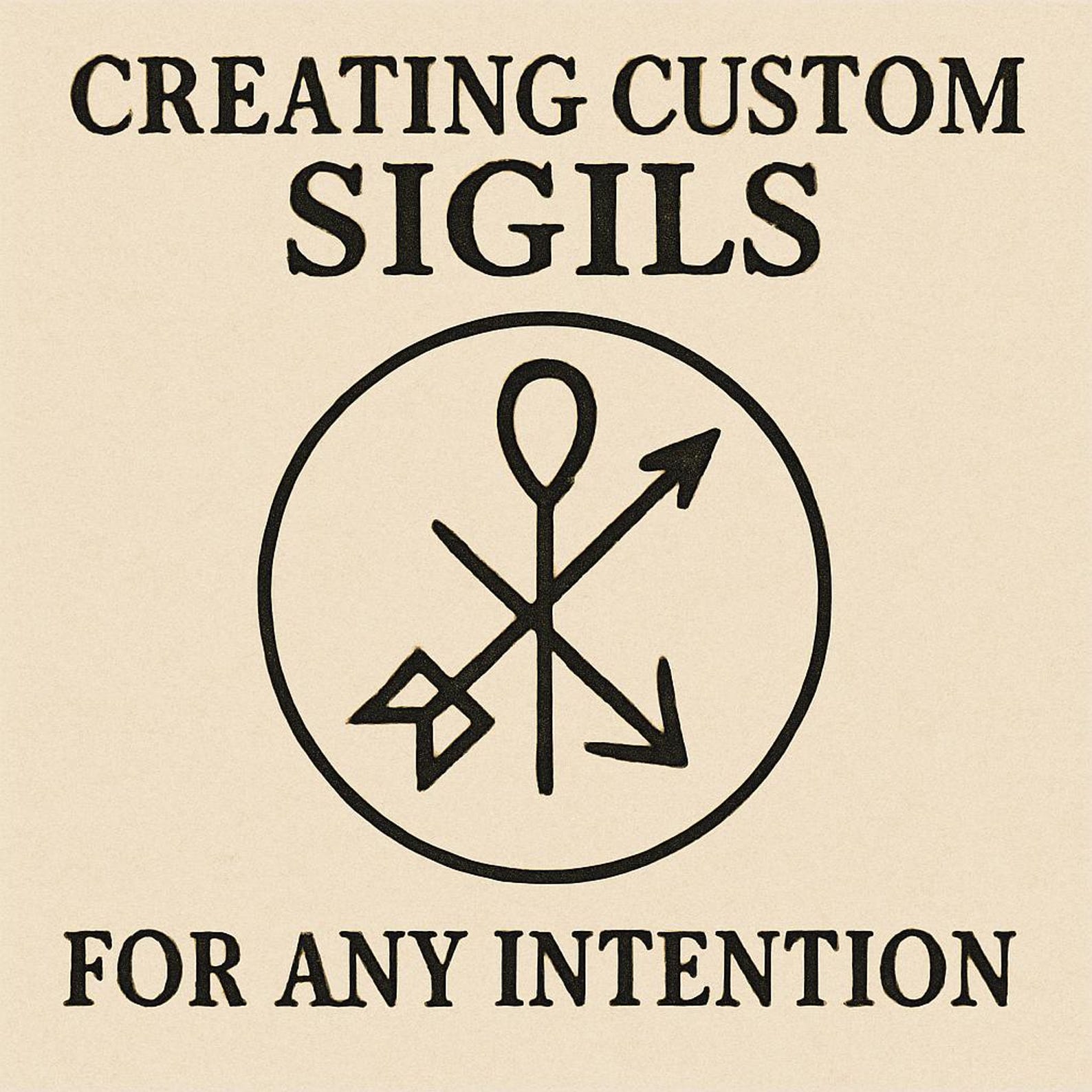 Custom Sigil Design for Any Intention, Personalized Magical Symbols for ...