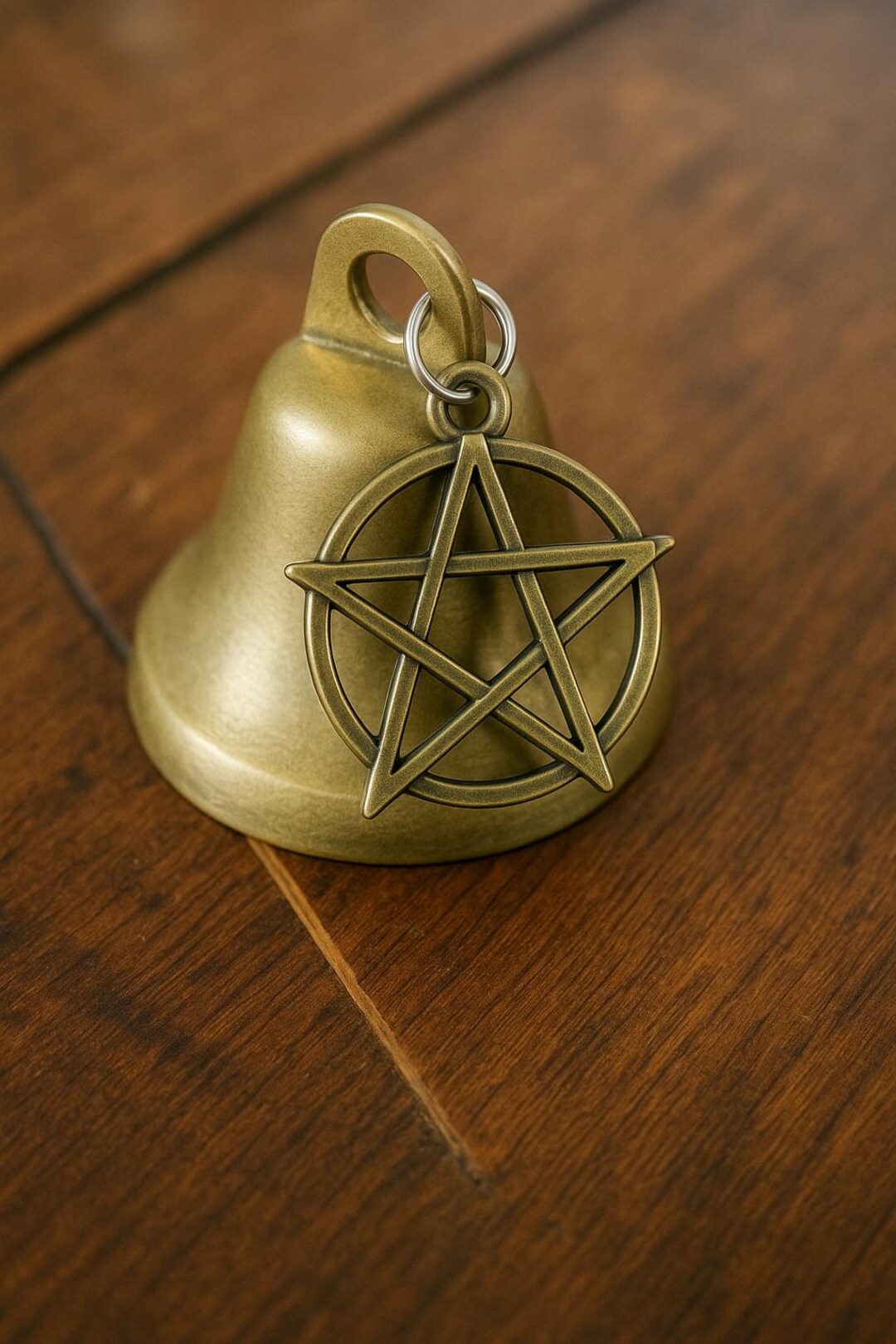 Mini Altar Bell With Pentagram, Witchcraft Ritual Tool for Clearing and ...