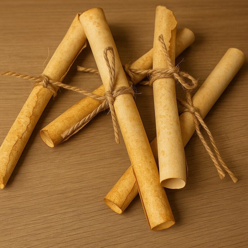 Parchment Scroll - Etsy