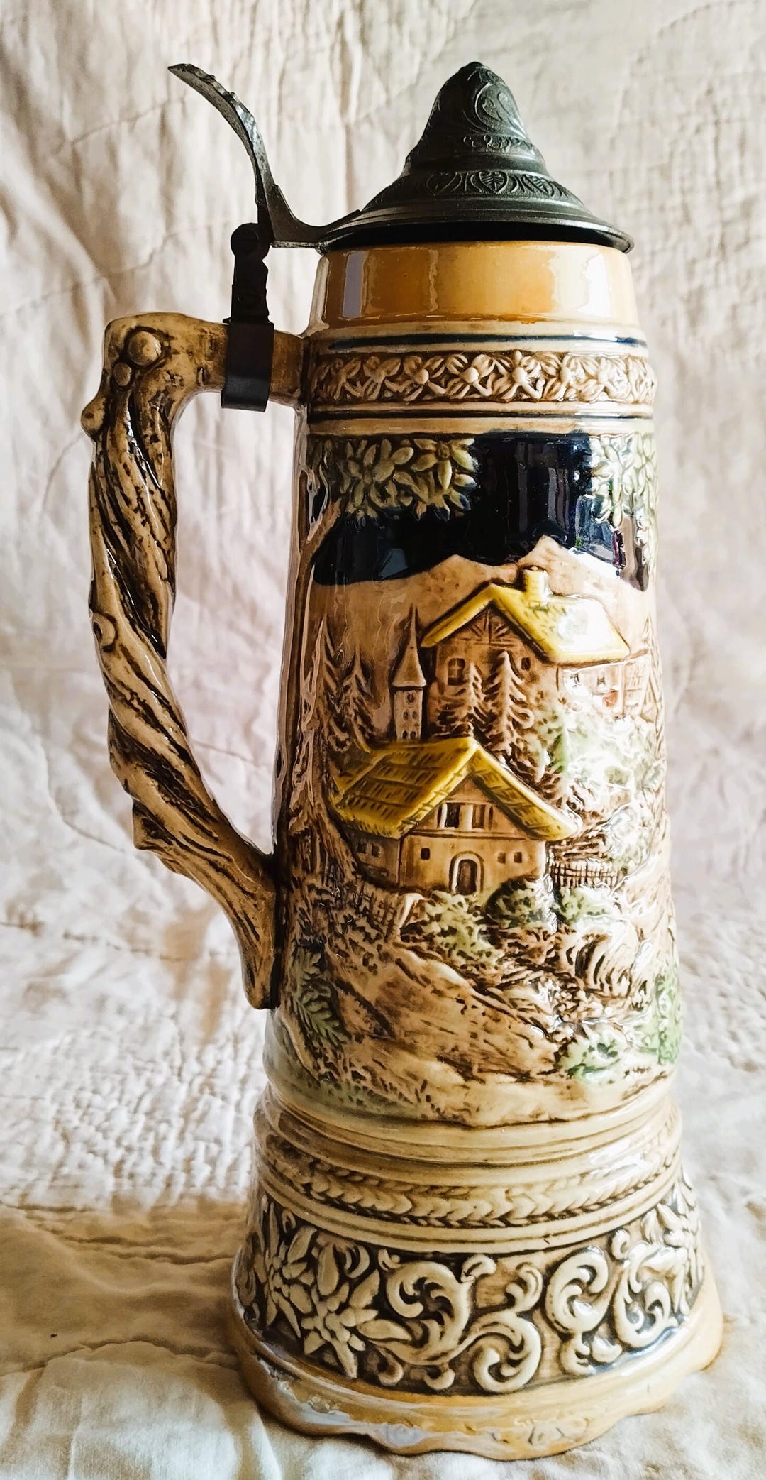 Vintage German Beer Stien Musical - Etsy