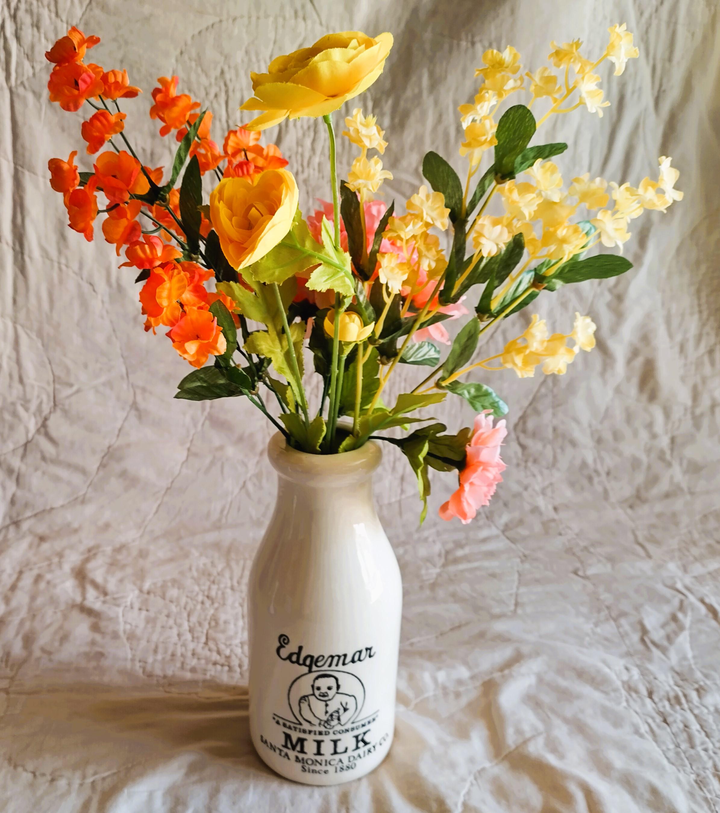 Vintage Assorted Color Flower Vases - Etsy