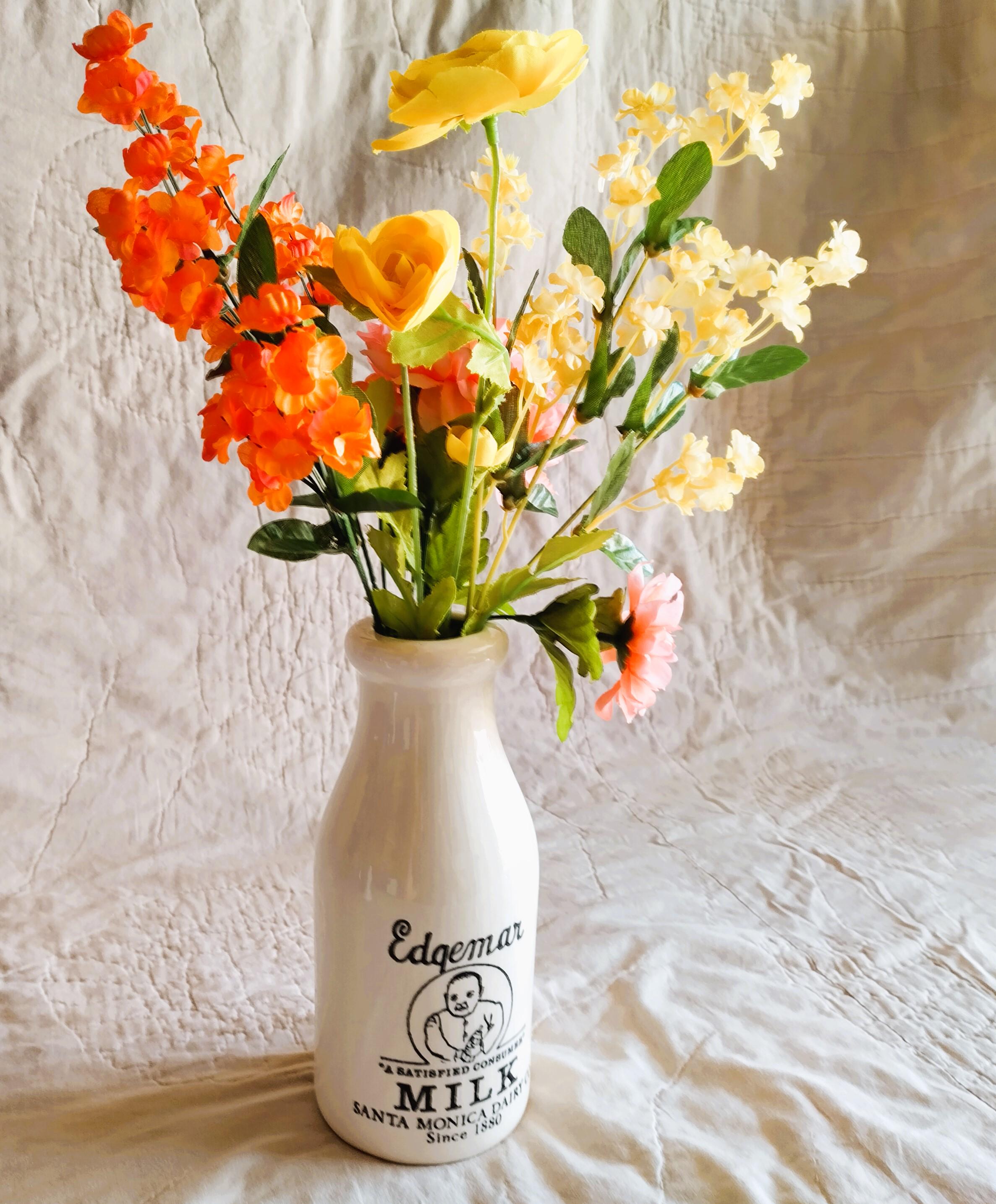 Vintage Assorted Color Flower Vases - Etsy