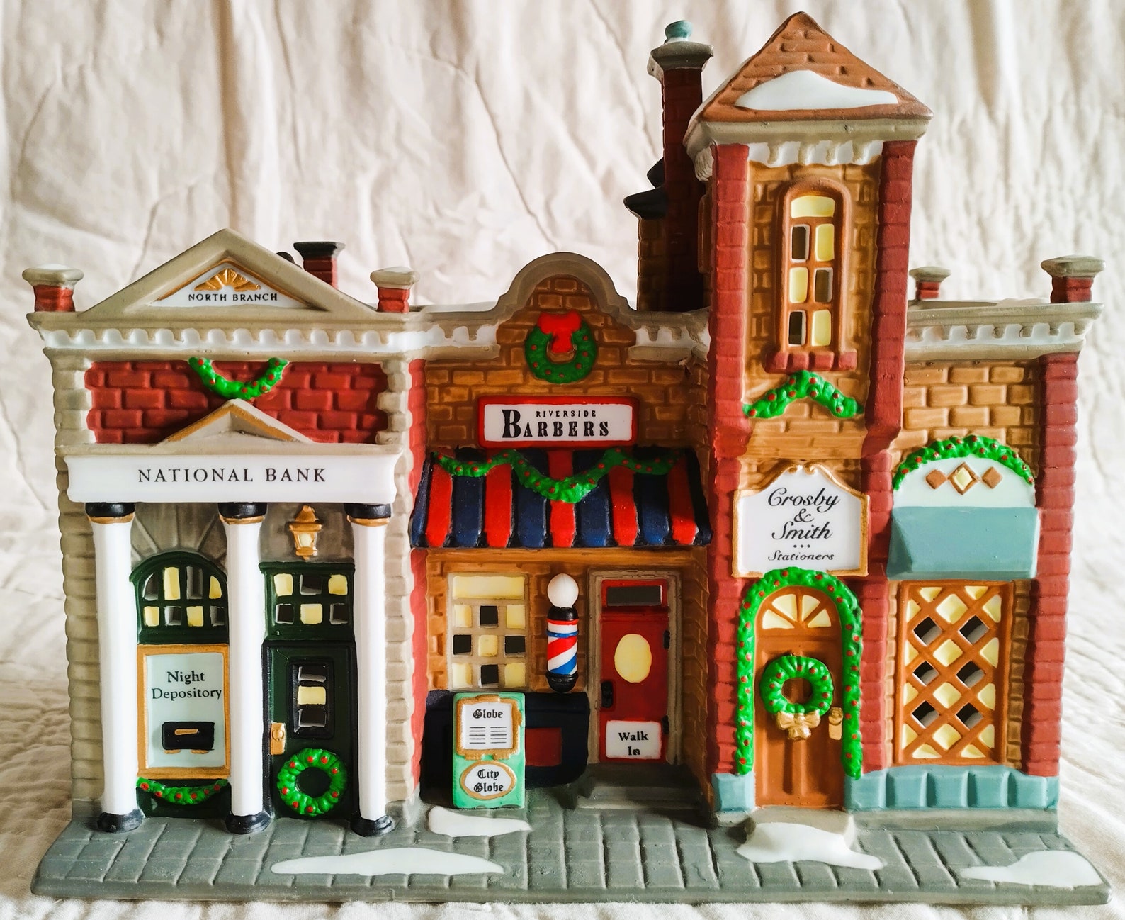 Department 56 Christmas in the City Riverside Row Shops - Etsy