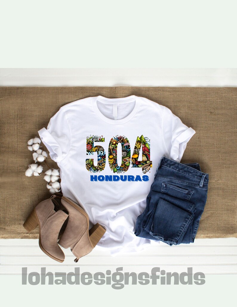 Honduras 504 Text in Colors Word Art. - Etsy