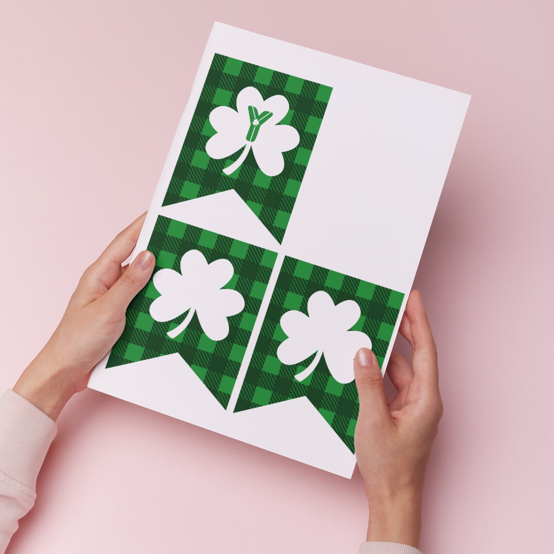 Printable St Patrick's Day Banner Printable Lucky Garland Printable St ...