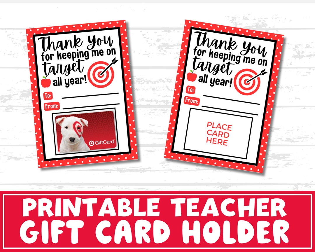 Teacher Gift Card Holder | Gift Card Holder | Teacher Appreciation Gift ...