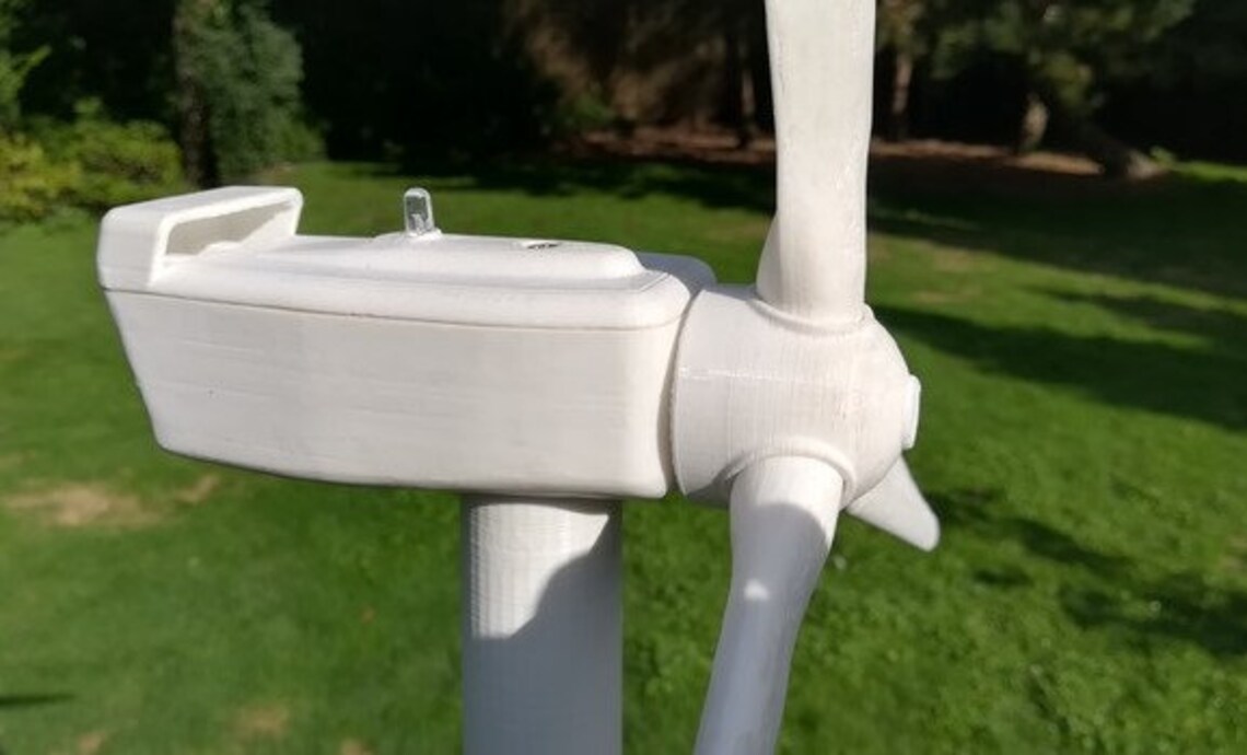 3D Wind Turbine STL Files - Etsy