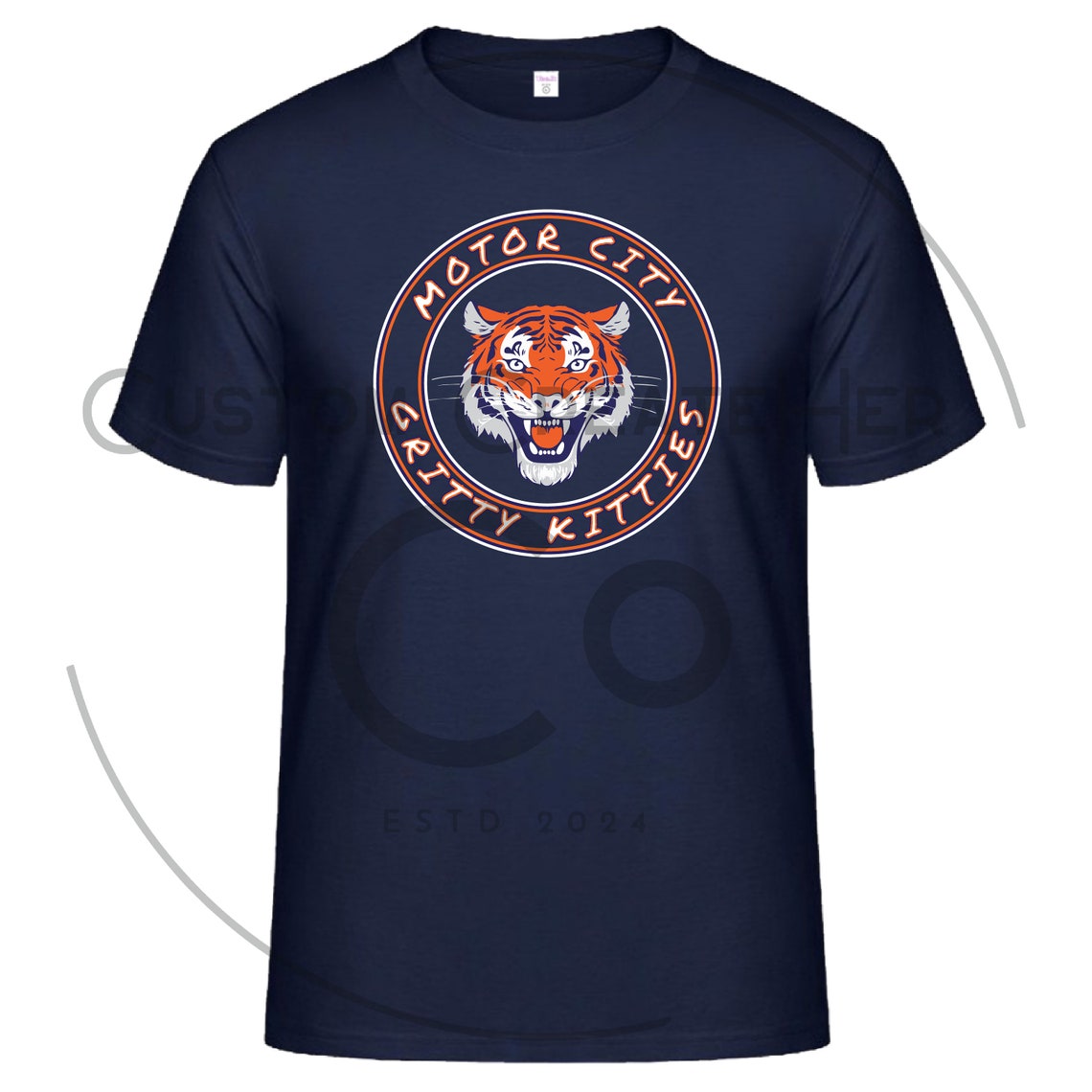 Motor City Gritty Kitties Detroit Baseball Tigers Grit SVG, PNG, JPG ...