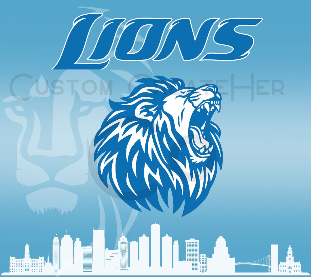 Detroit Football-lions City PNG, JPG, Digital Download Image - Etsy