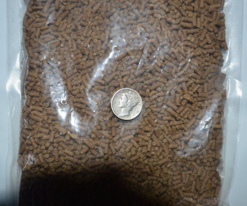 Premium "catfish" Sinking Pellets Bottom Feeders, Crayfish, Pleco ...