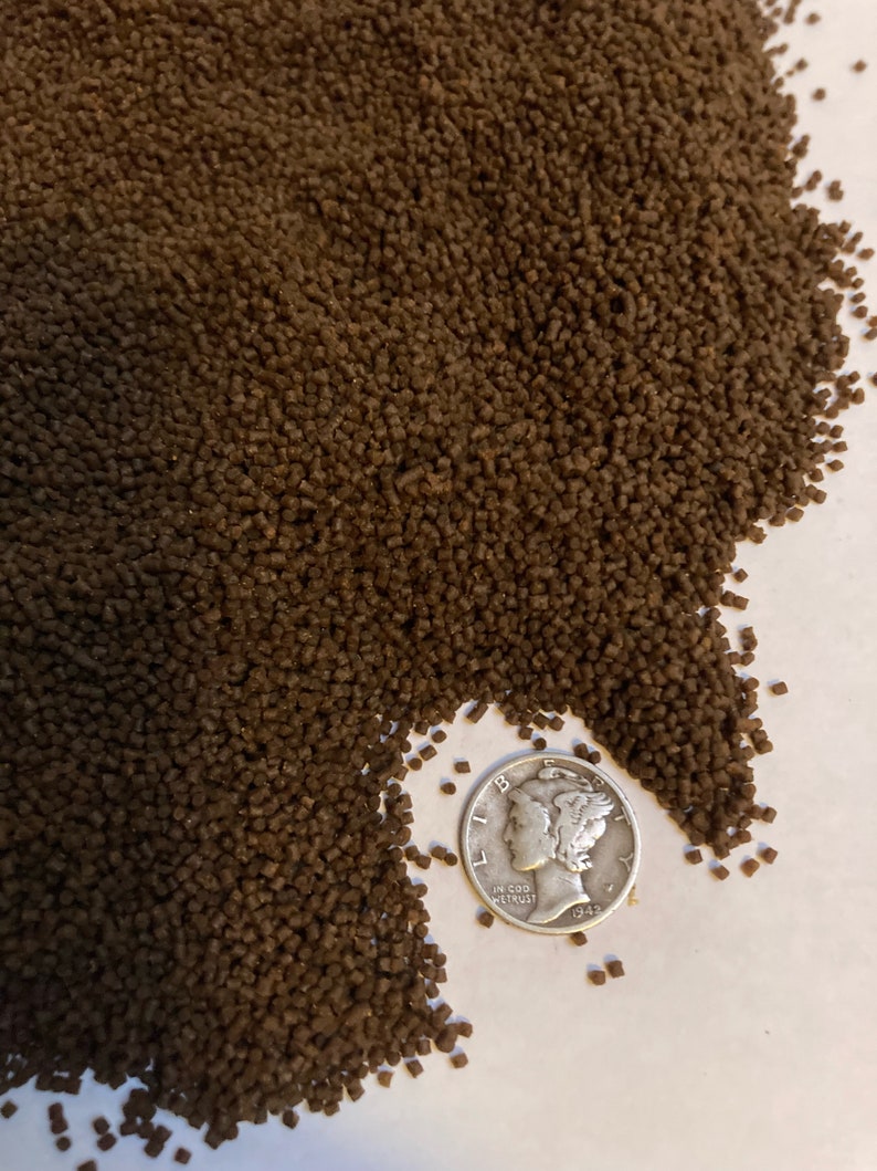 Cichlid Sinking Pellets, Color Enhancing Tropical Fish Food (1 Mm) - Etsy