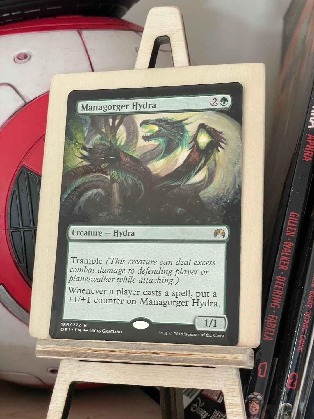 Managorger Hydra Extended Art - Alter - Handpainted Authentic Mtg Card ...