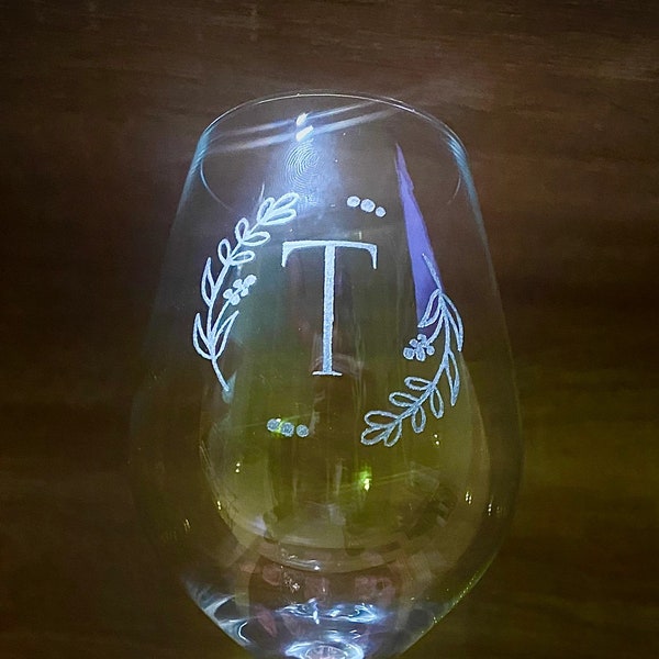 Personalized Glass - Etsy