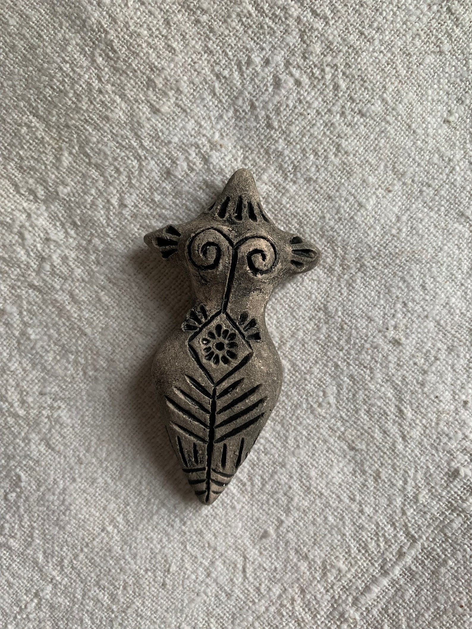 A Clay Ceramic Trypillian Goddess. Trypillia Goddess - Etsy