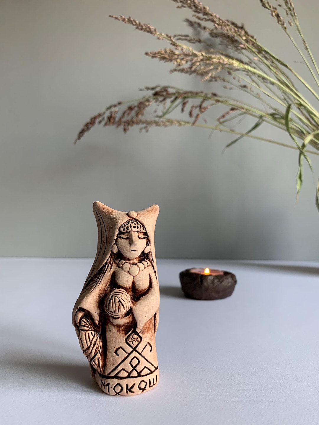 Mokosh. Handmade Slavic Ceramic Goddess Makosh. - Etsy