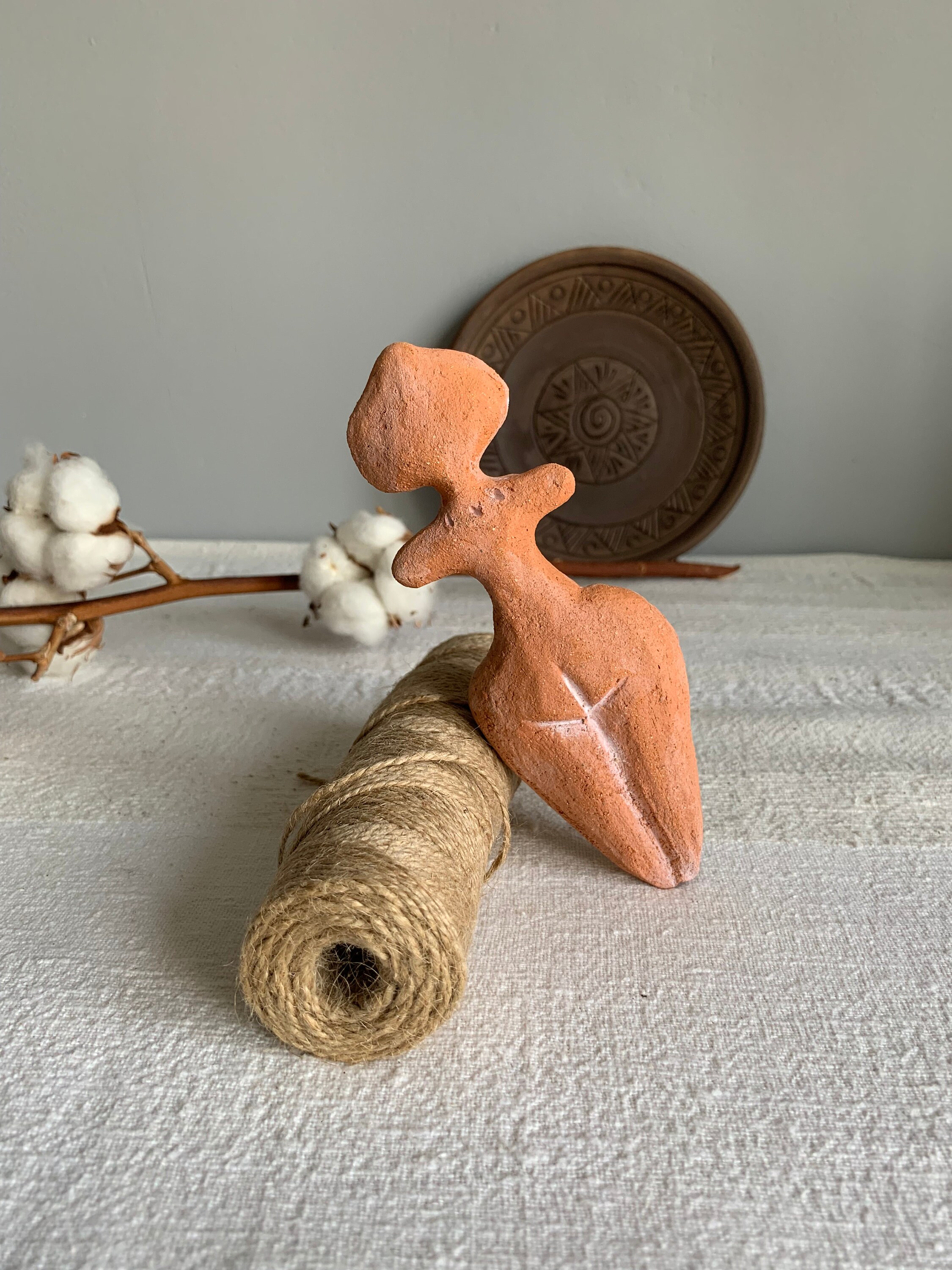 Trypillia Goddess of Fertility Ceramic Woman - Etsy