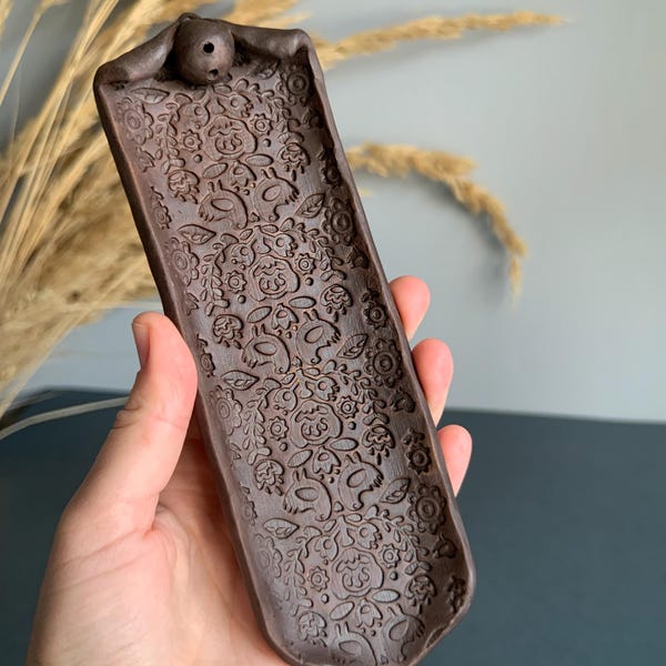 Clay Incense Holder - Etsy