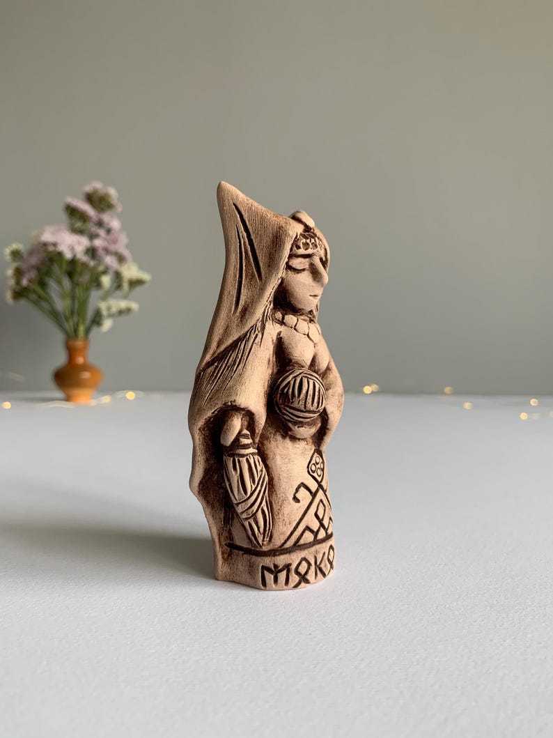 Mokosh. Handmade Slavic Ceramic Goddess Makosh. - Etsy