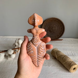 Trypillia Goddess of Fertility Ceramic Woman - Etsy