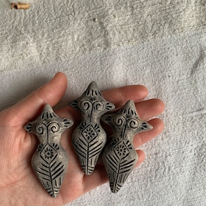 A Clay Ceramic Trypillian Goddess. Trypillia Goddess - Etsy