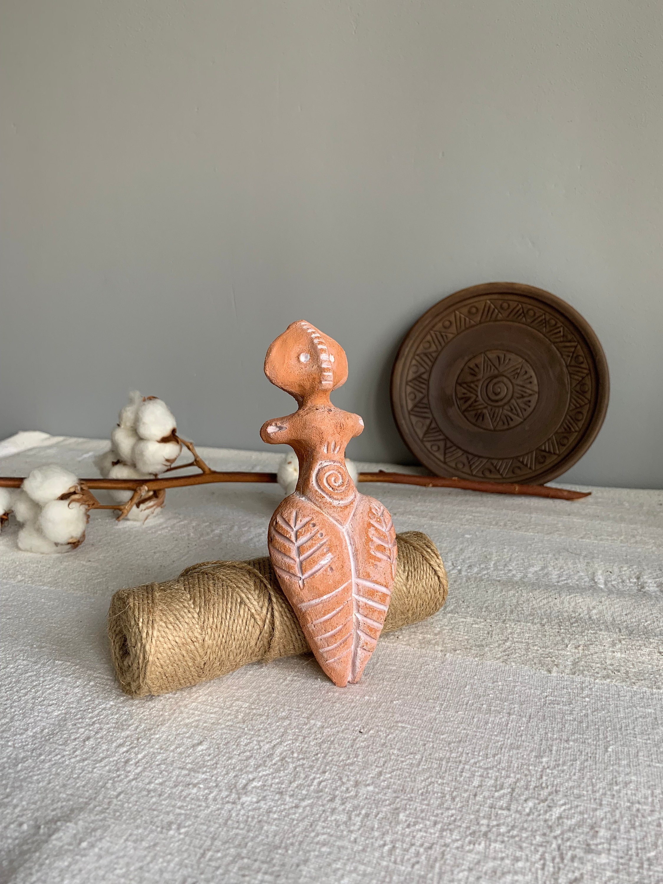 Trypillia Goddess of Fertility Ceramic Woman - Etsy