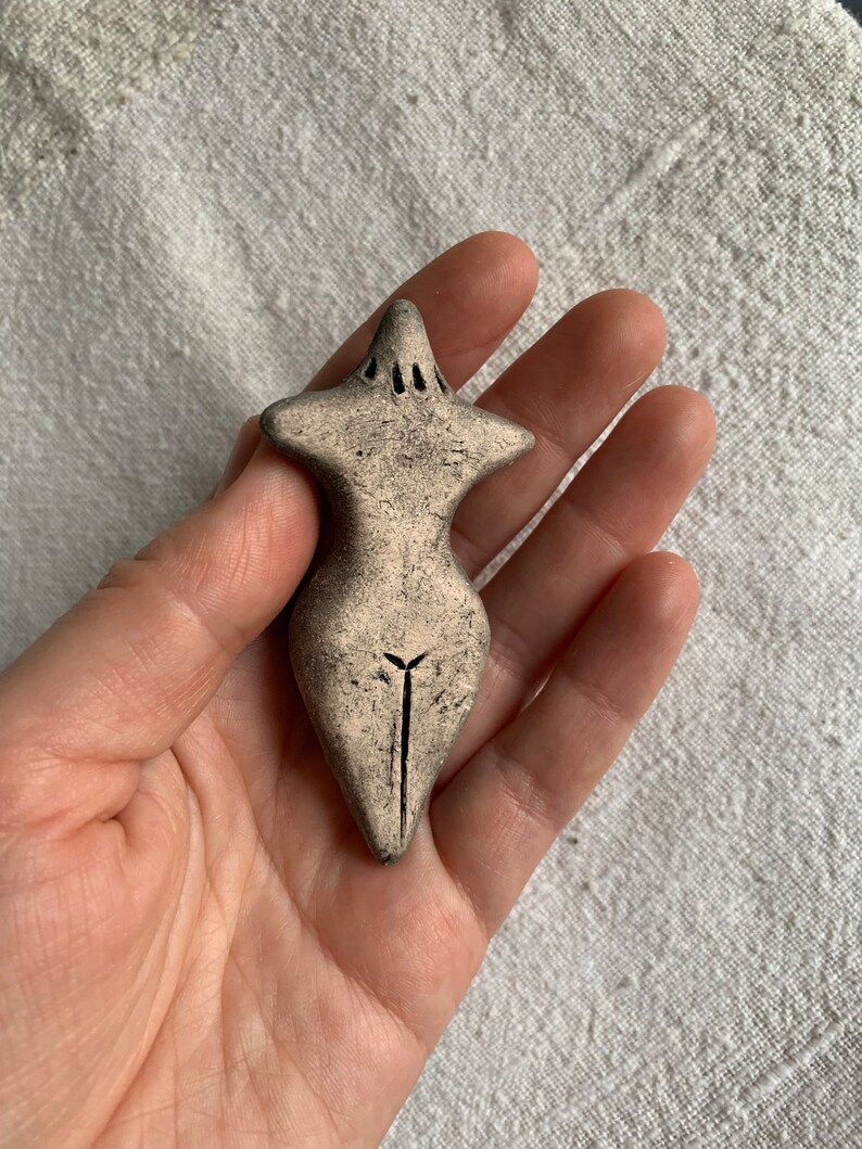 A Clay Ceramic Trypillian Goddess. Trypillia Goddess - Etsy
