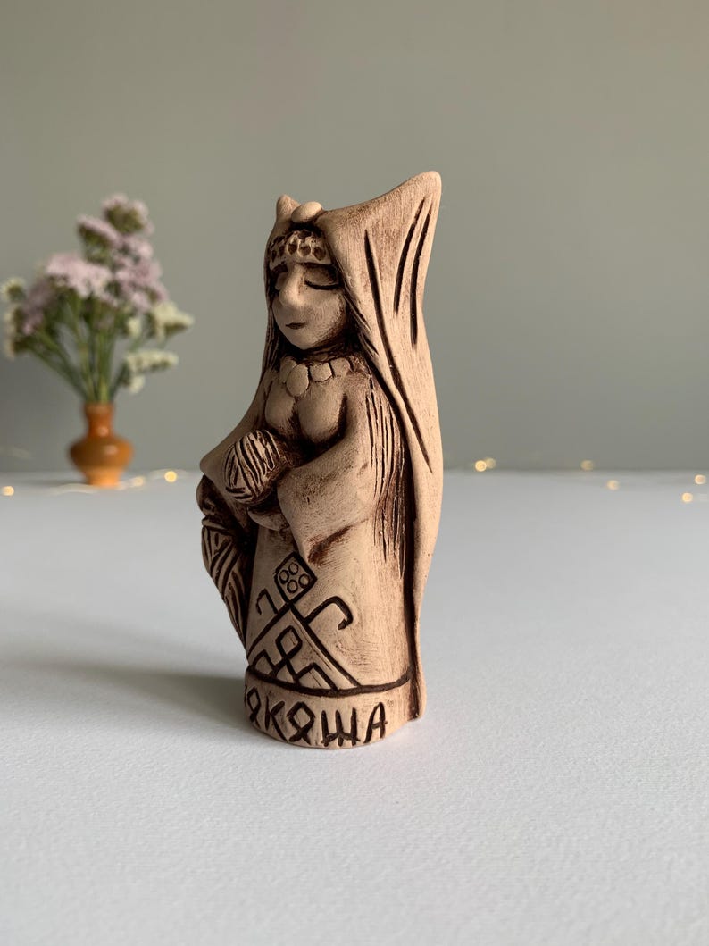 Mokosh. Handmade Slavic Ceramic Goddess Makosh. - Etsy
