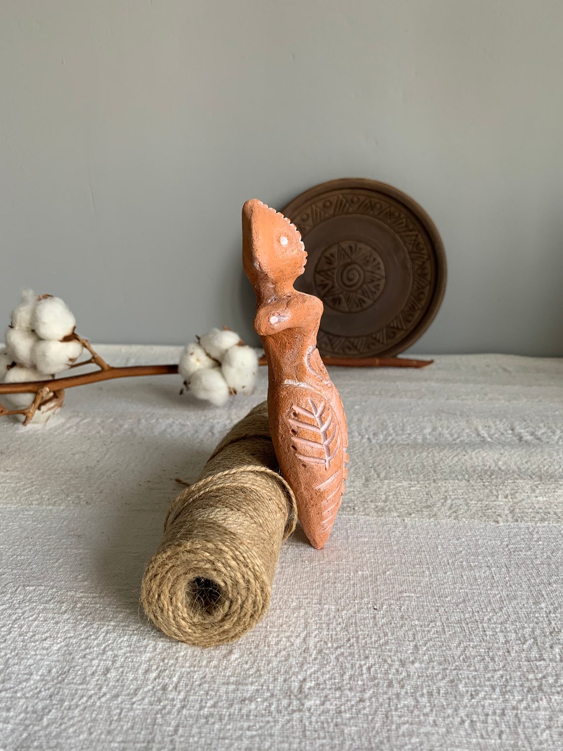 Trypillia Goddess of Fertility Ceramic Woman - Etsy