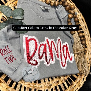 Bama Sequin Embroidered Shirt | Alabama | Crismon Tide | Game Day ...