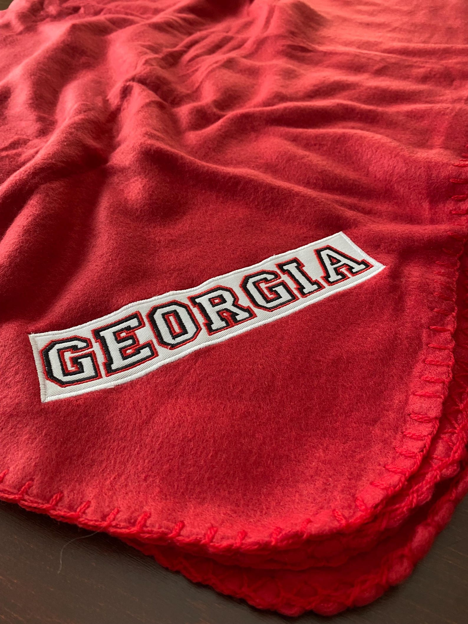Georgia Stadium Blanket/throw - Etsy