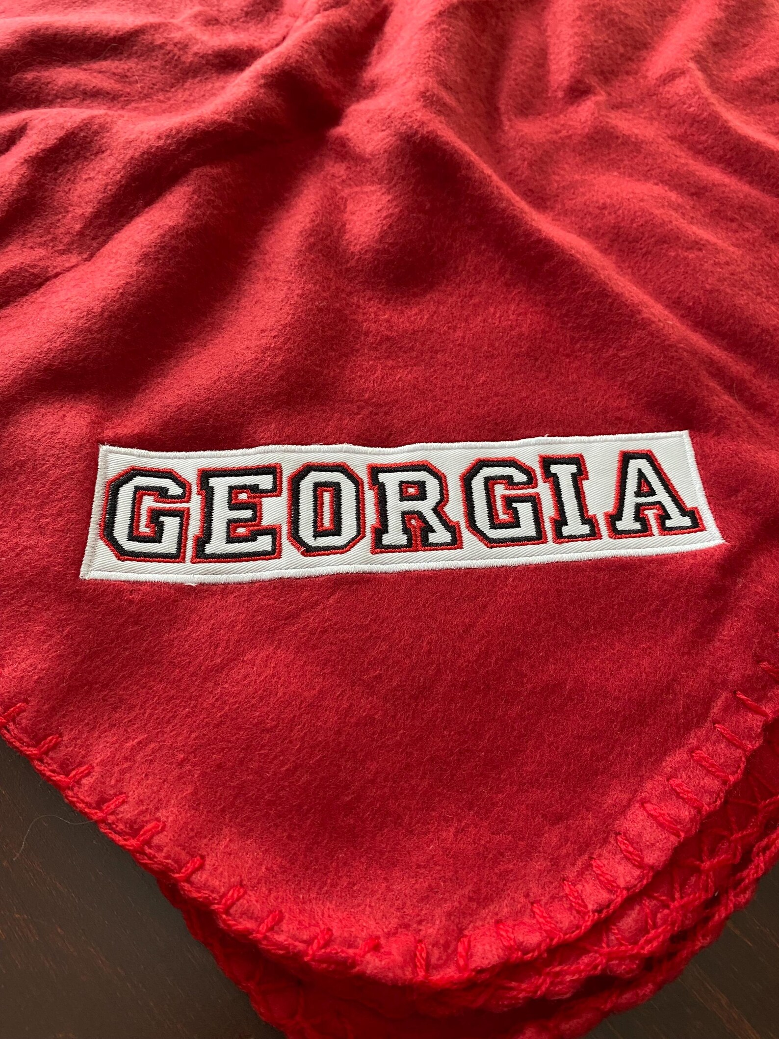 Georgia Stadium Blanket/throw - Etsy