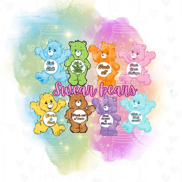 Care Bears Digital Design - Etsy