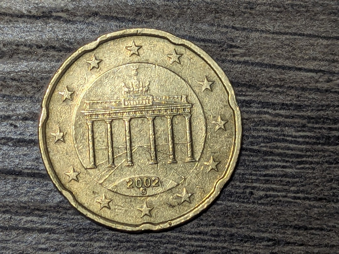 20 Cts Coin Germany 2002 - Etsy