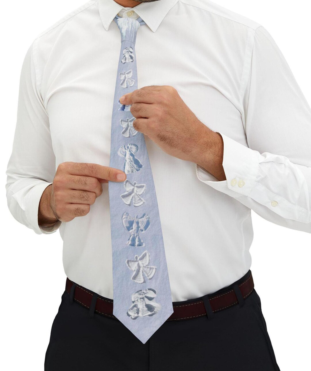 Snow Angel Necktie - Etsy