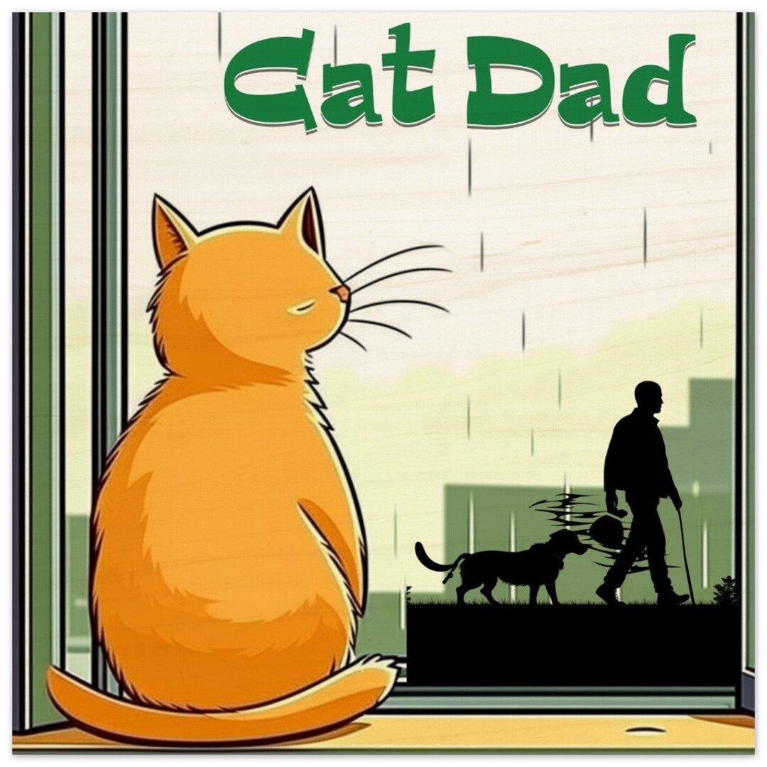Look Closer Then Smell the Goodies Cat Dad Satire Based on the Opposite ...
